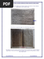 Sikh Gurus Family Trees | PDF