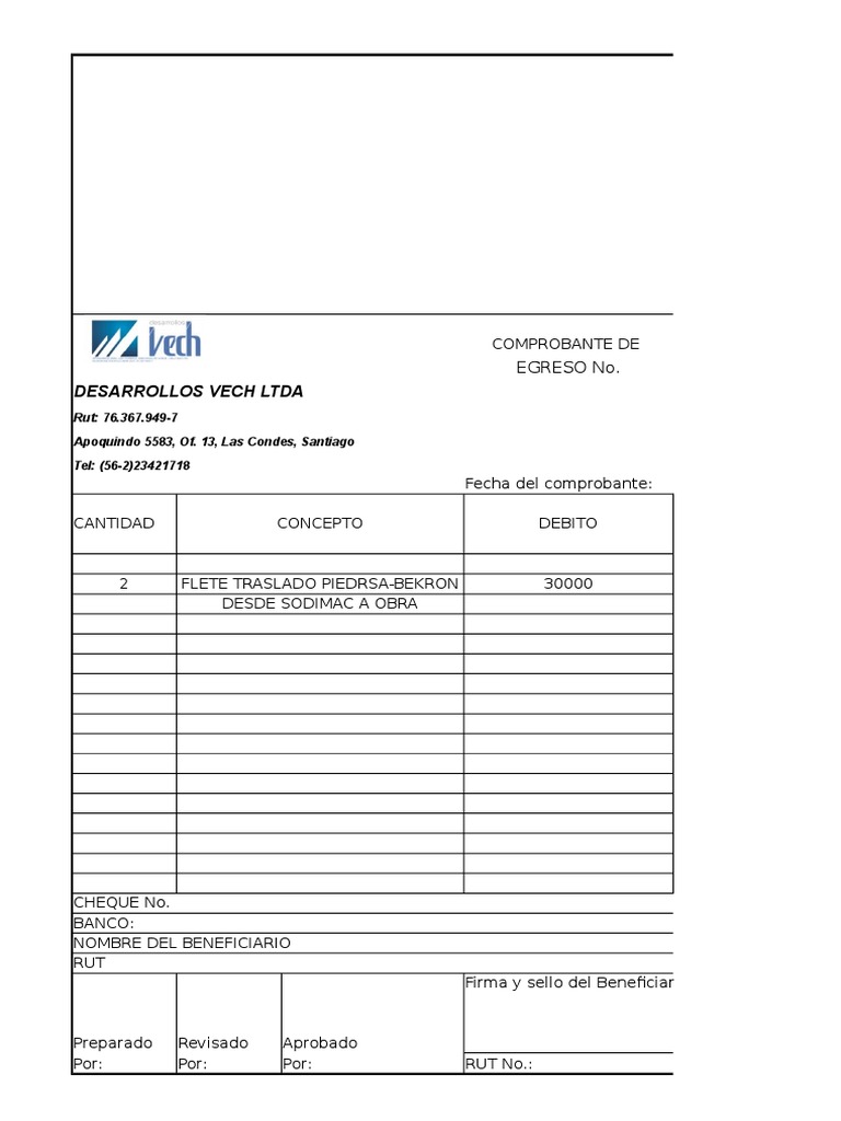 Comprobante-egreso