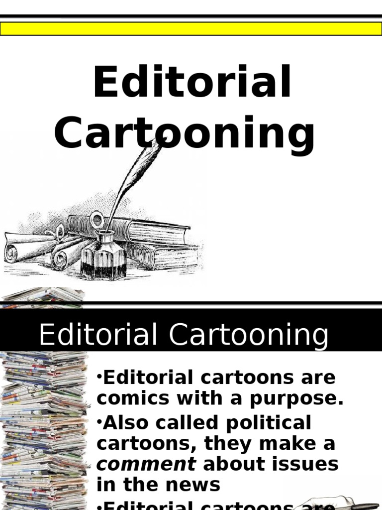 Editorial Cartooning | PDF | Cartoon