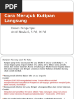 Cara Penulisan Innote | PDF | Ilmu Sosial