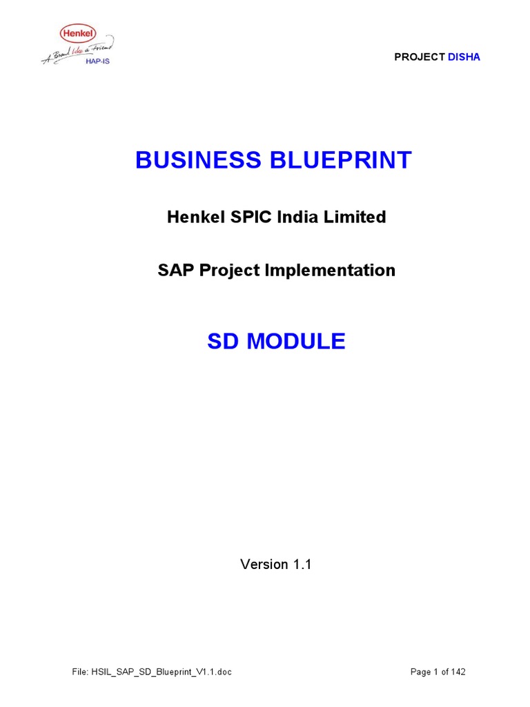 Hsil Sap SD Blueprint | PDF | Debits And Credits | Cheque