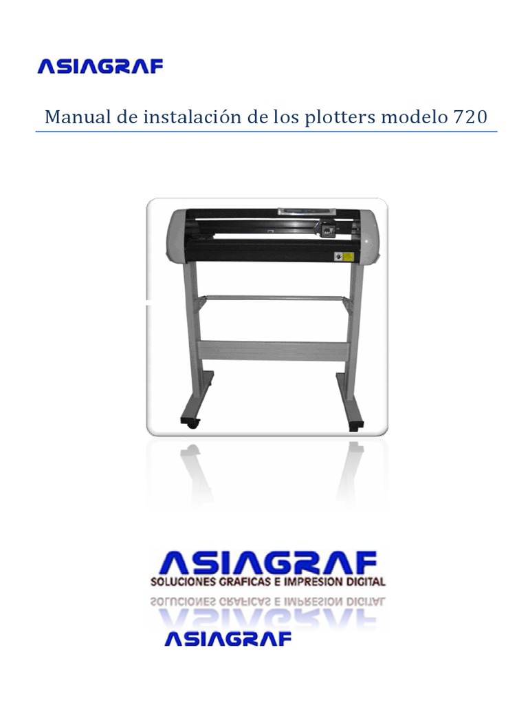 Guía paso a paso para la instalación correcta del plotter modelo 720 ...