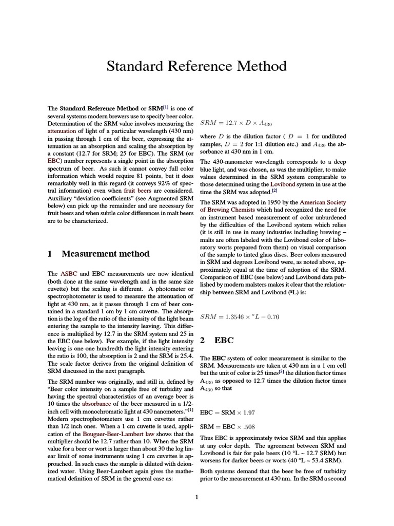 Standard Reference Method | PDF | Electromagnetic Spectrum | Color