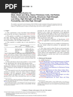Astm A1008 Crc-Crs | PDF | Steel | Sheet Metal