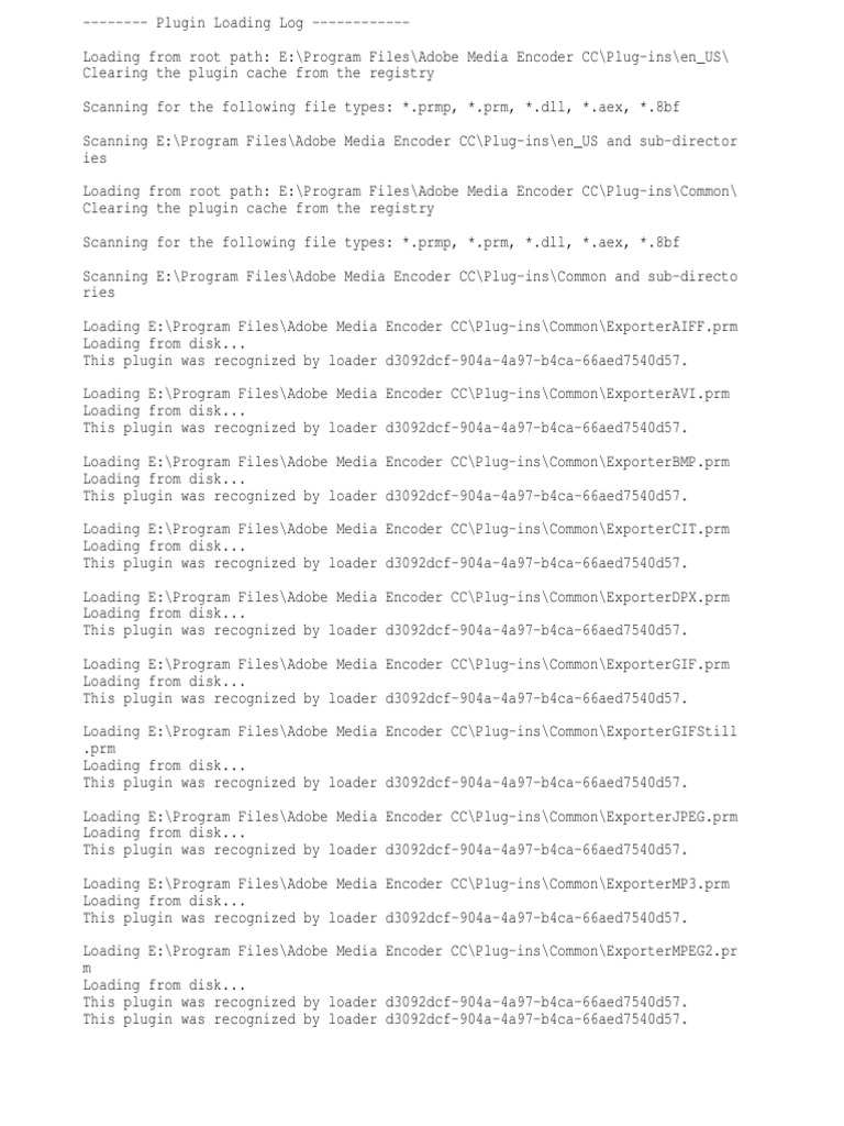 Plugin Loading | PDF | Plug In (Computing) | Multimedia