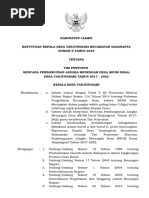 Contoh SK PSM Desa | PDF | Seni