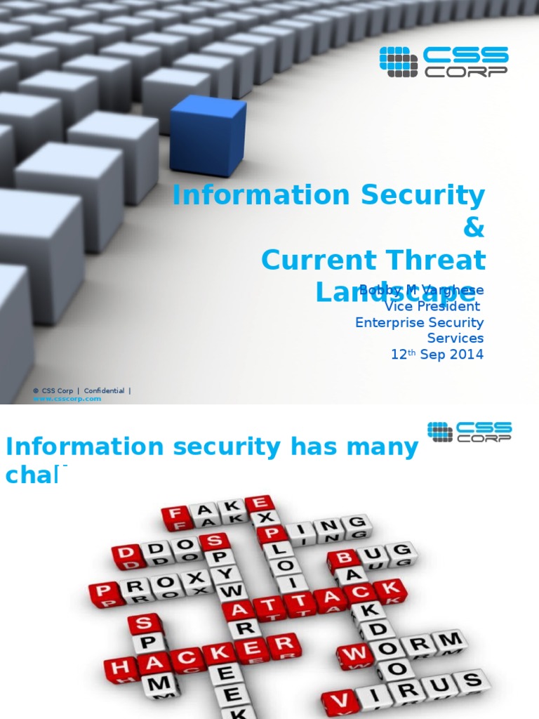 Information Security and Threats v1 | PDF | Vulnerability (Computing) | Computer Security