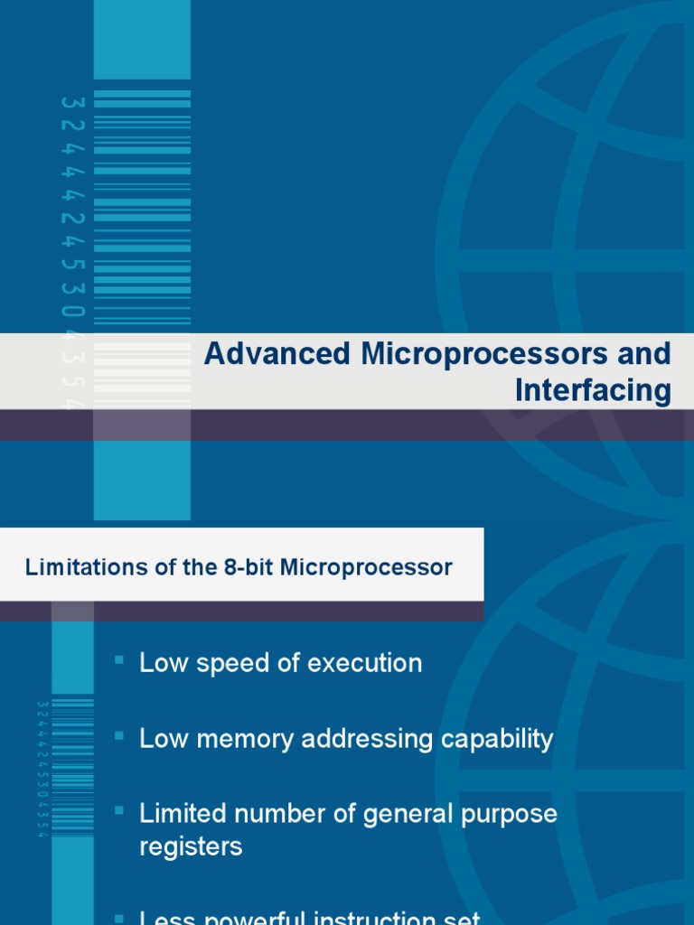 8086 Architecture And Addressing Modes Instruction Set Central Processing Unit 5242