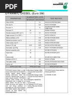 BP Ultimate Diesel 50 Specifications | PDF | Diesel Fuel | Exhaust Gas