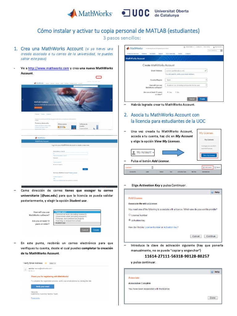 Guía Instalación MATLAB | PDF