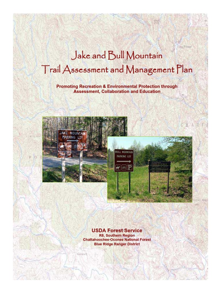 Jake and Bull Mountain Trail Assessment and Management Plan | PDF | Leisure