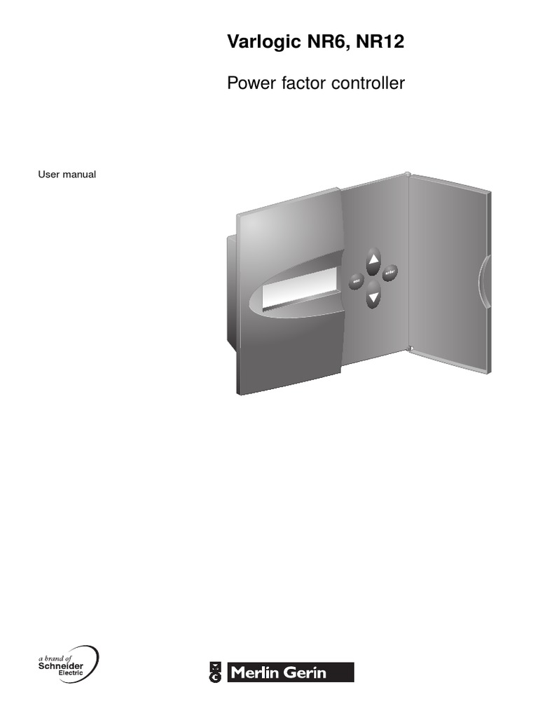Varlogic Nr6-Nr12 2 User Manual | PDF | Capacitor | Menu (Computing)