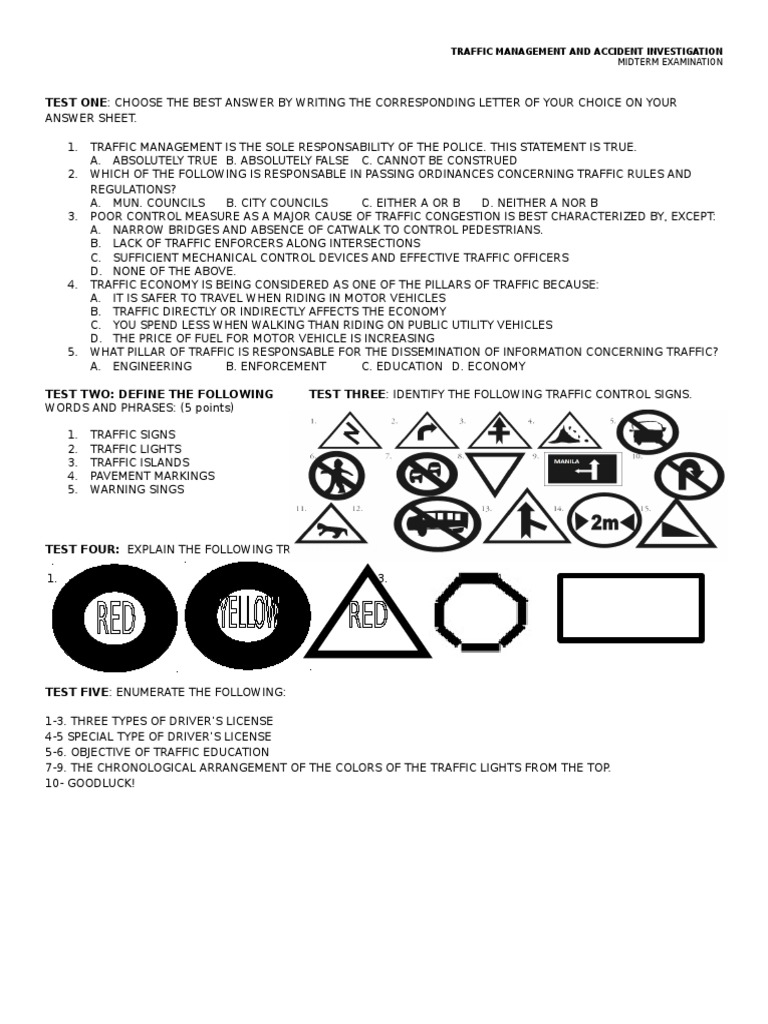 traffic-management-and-accident-investigation-midterm-examination-pdf
