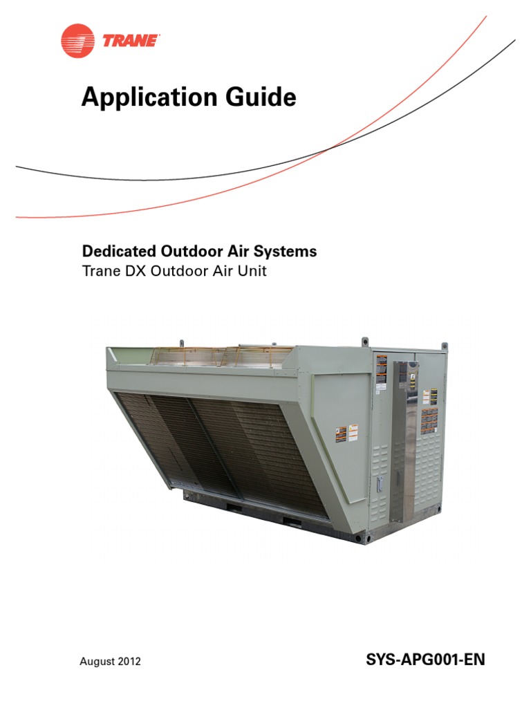 Trane OAU | PDF | Hvac | Air Conditioning