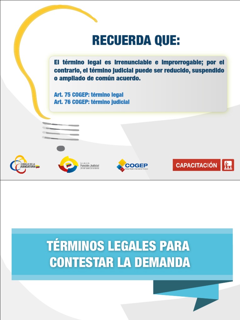 Terminos Cogep | PDF