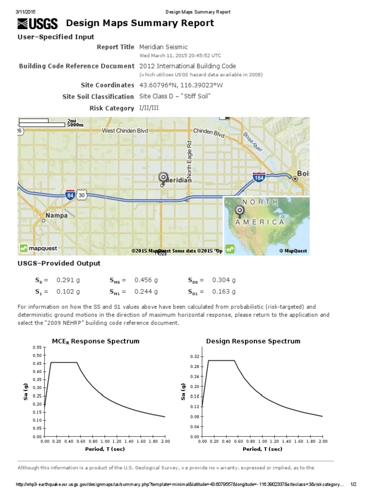 Meridian Seismic Report | PDF