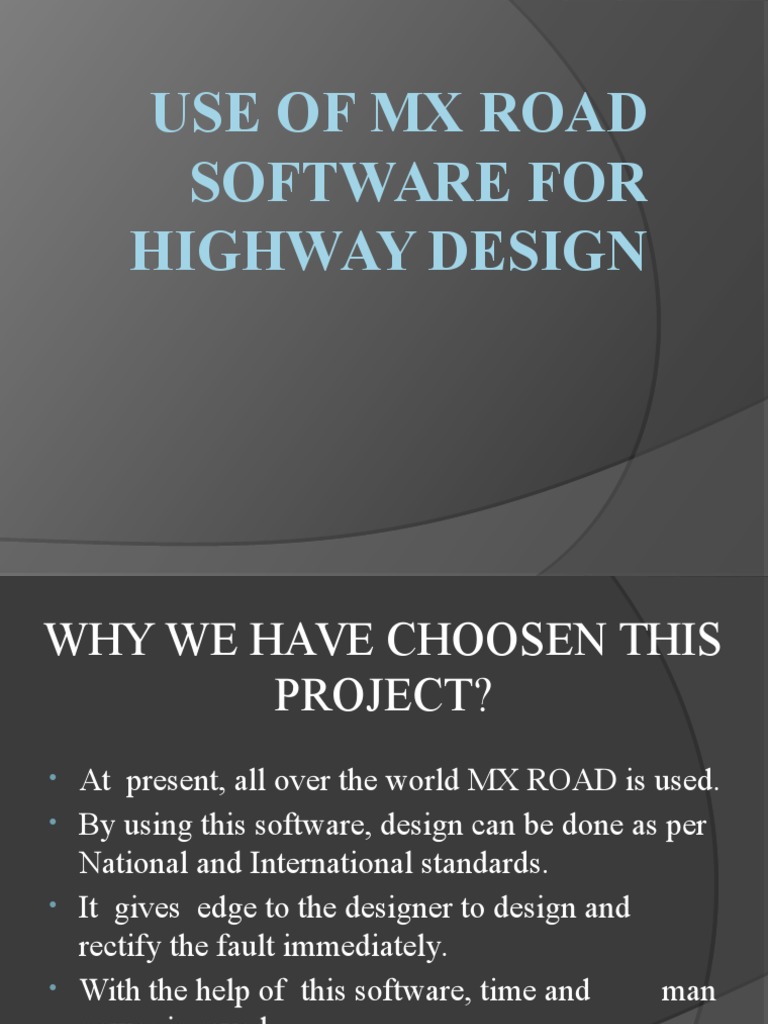 MX Road | PDF | Controlled Access Highway | Road