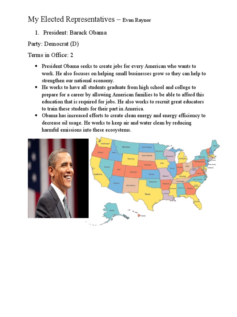 My Representatives | PDF | Republican Party (United States) | American ...