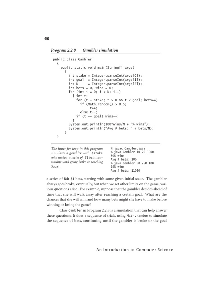 IntroCS Part 7 | Download Free PDF | Control Flow | Computer Simulation