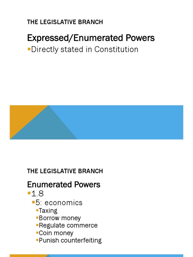 Constitution Notes Finished | PDF | Federal Government Of The United ...
