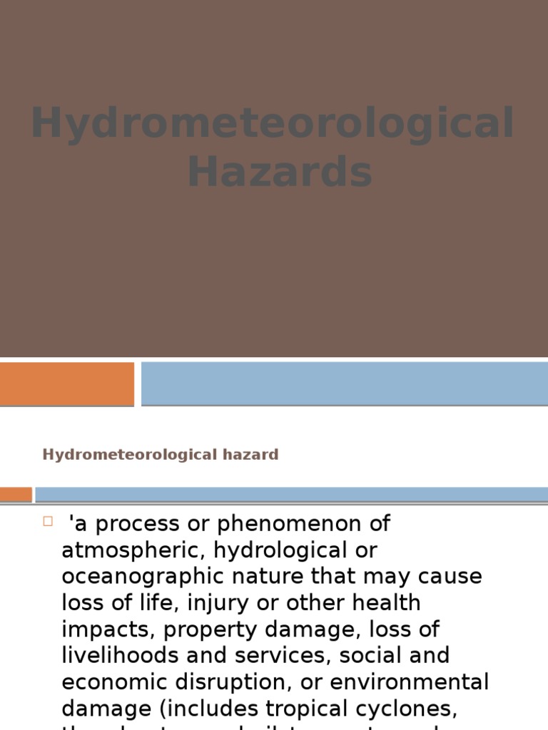 Hydrometeorological Hazards | PDF | Thunderstorm | Hail