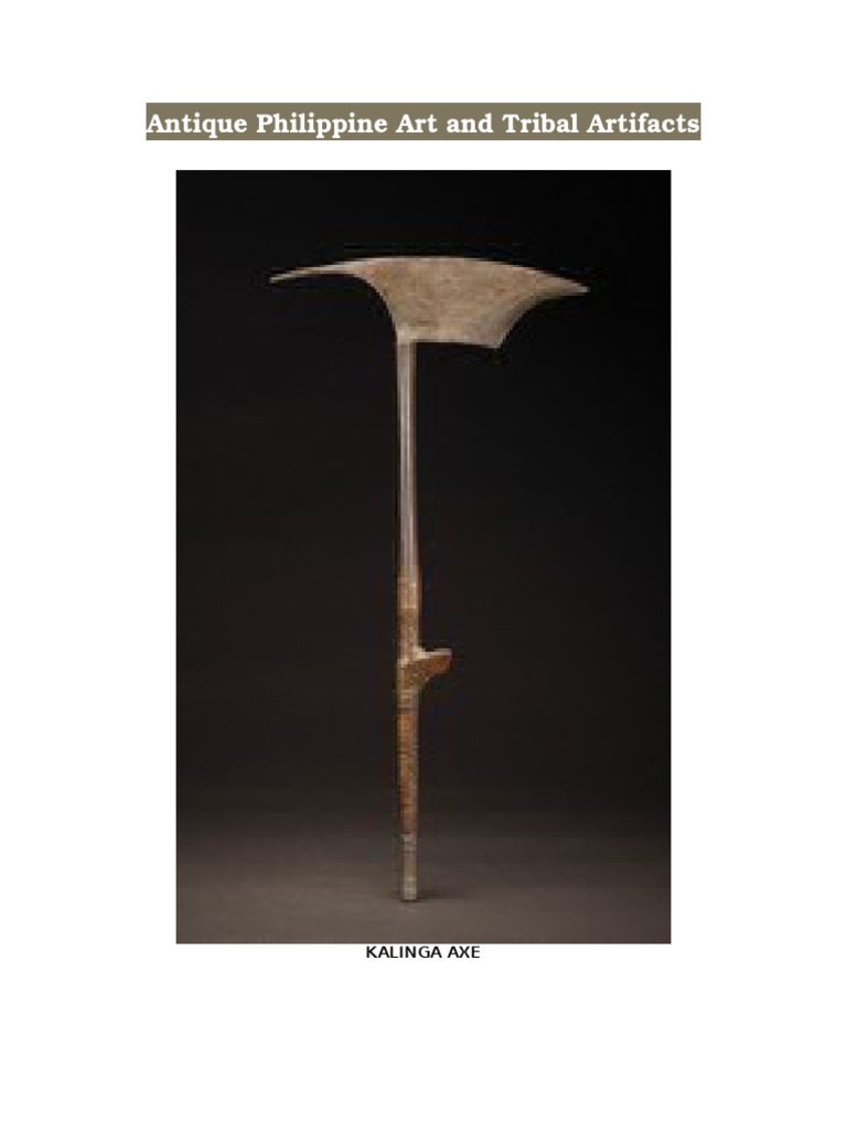 Antique Philippine Art and Tribal Artifacts | PDF