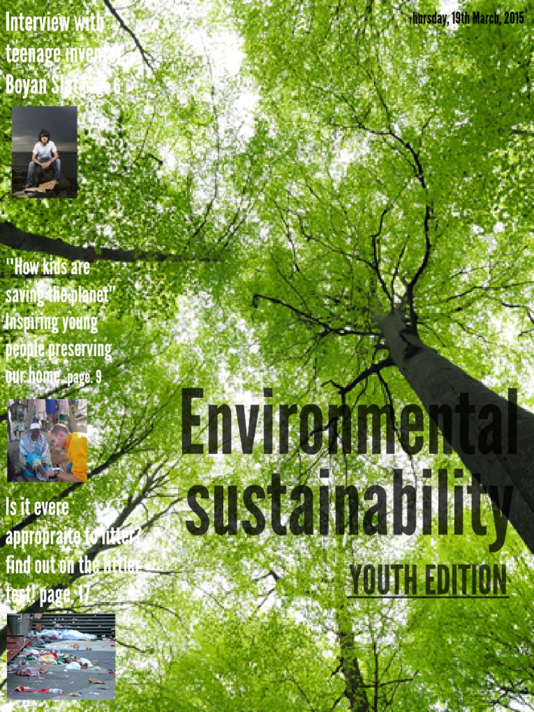 Jordys Youth Magazine-Enviromental Sustainability 1 | Download Free PDF ...