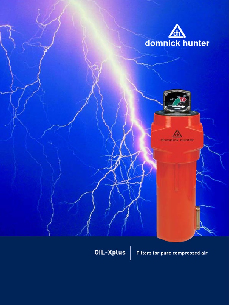 Domnick Hunter: OIL-Xplus | PDF | Technology & Engineering