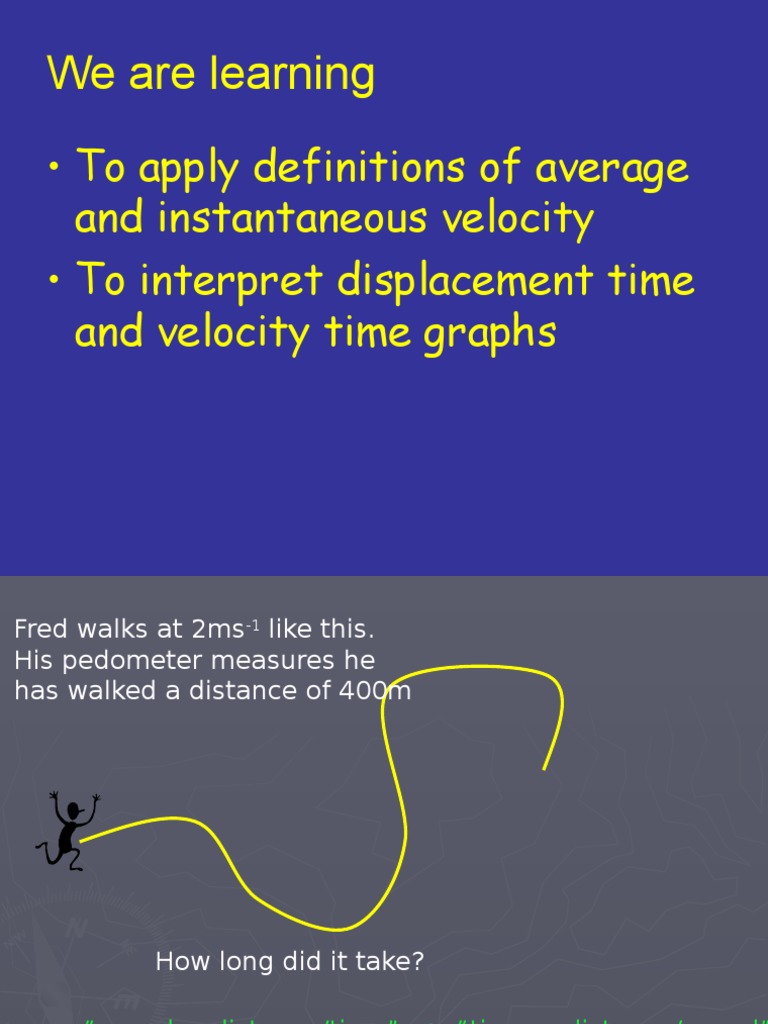 S-T V-T Graphs S | PDF | Velocity | Acceleration