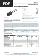 IR Sensor Datasheet | PDF | Electrical Engineering | Applied And ...