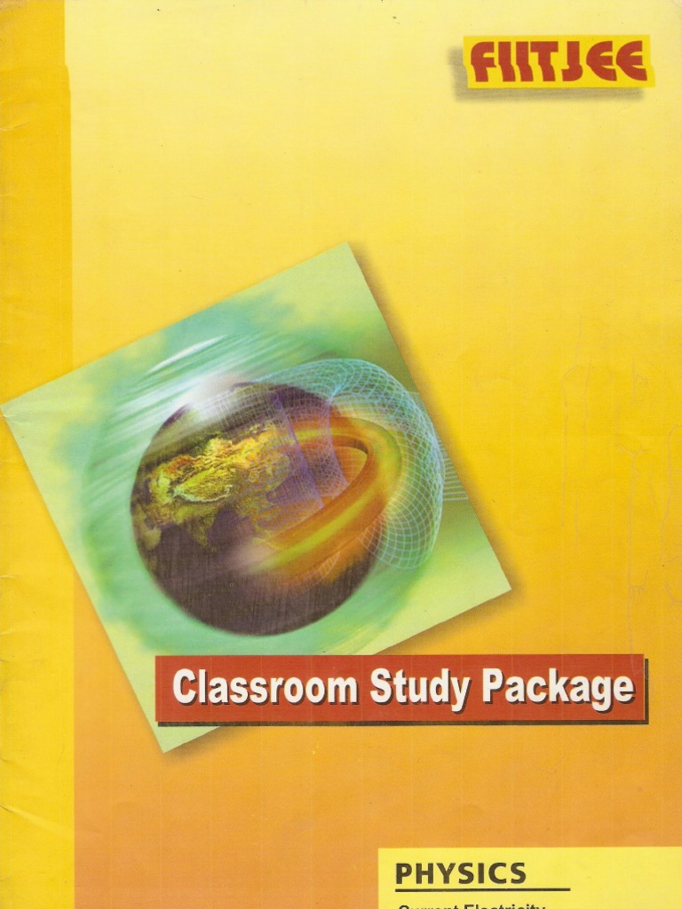 Iit Jee Fiit Jee Study Material | PDF | Electric Current | Electrical Resistivity And Conductivity