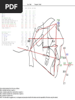 Cephalometric Analysis Norms | PDF