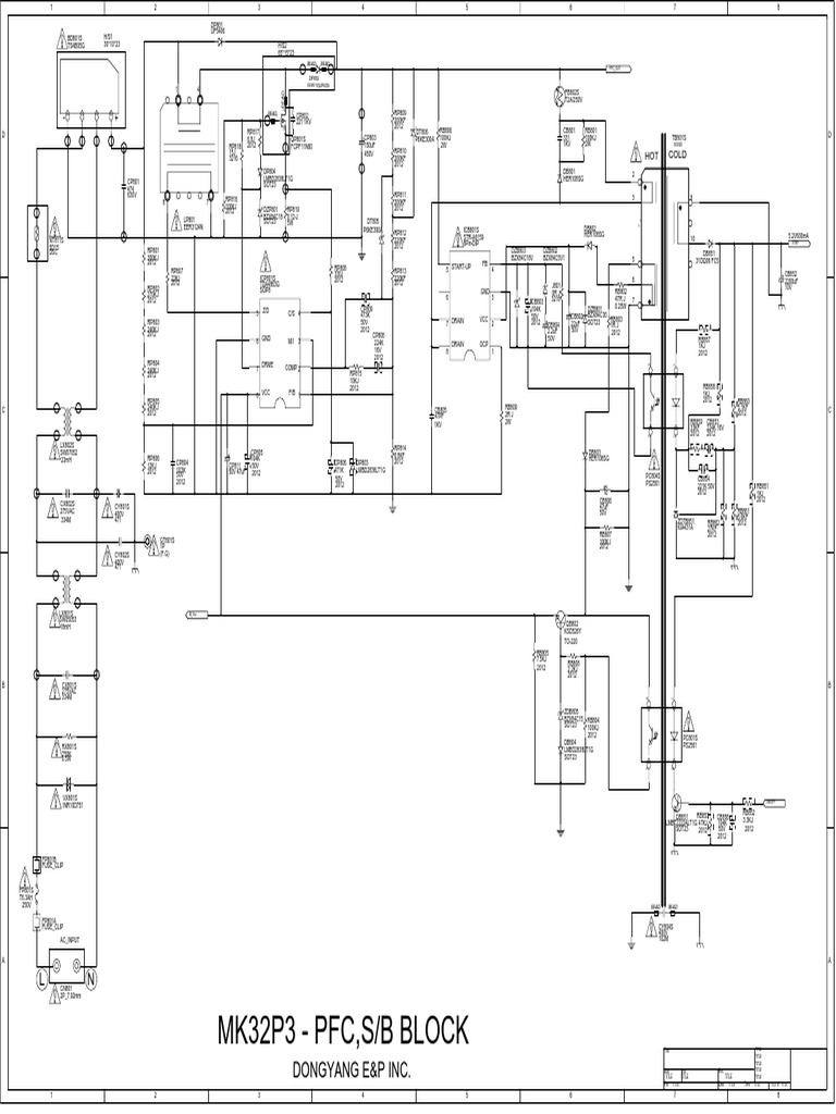 Mk32P3 - PFC, S/B Block: Dongyang E&P Inc | PDF