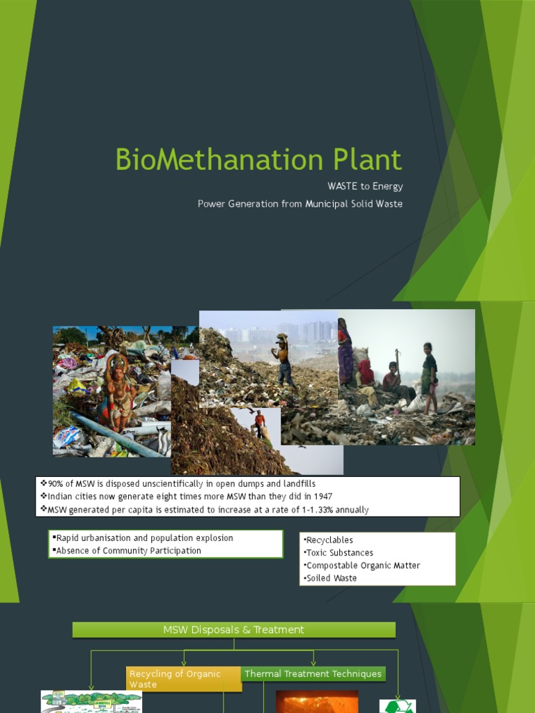BioMethanation Plant | Anaerobic Digestion | Biogas