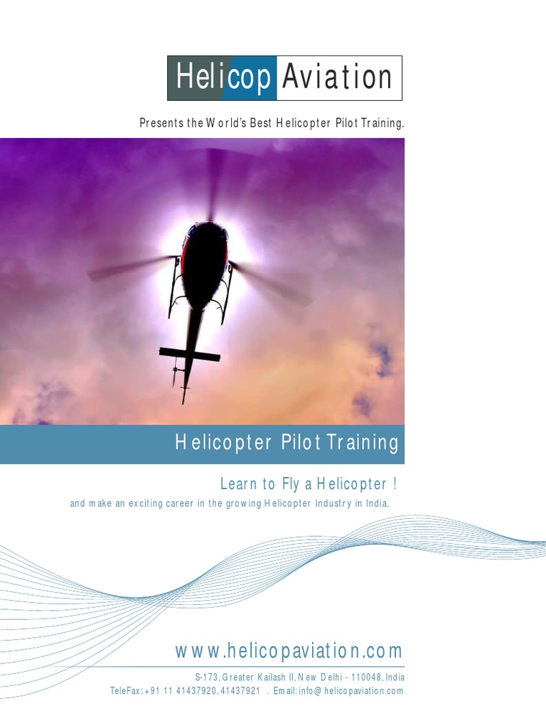 Aviation Brochure | Download Free PDF | Pilot (Aeronautics) | Flight ...
