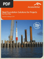 FSP Hot Rolled Sheet Piles Guide | PDF | Metals | Industrial Processes