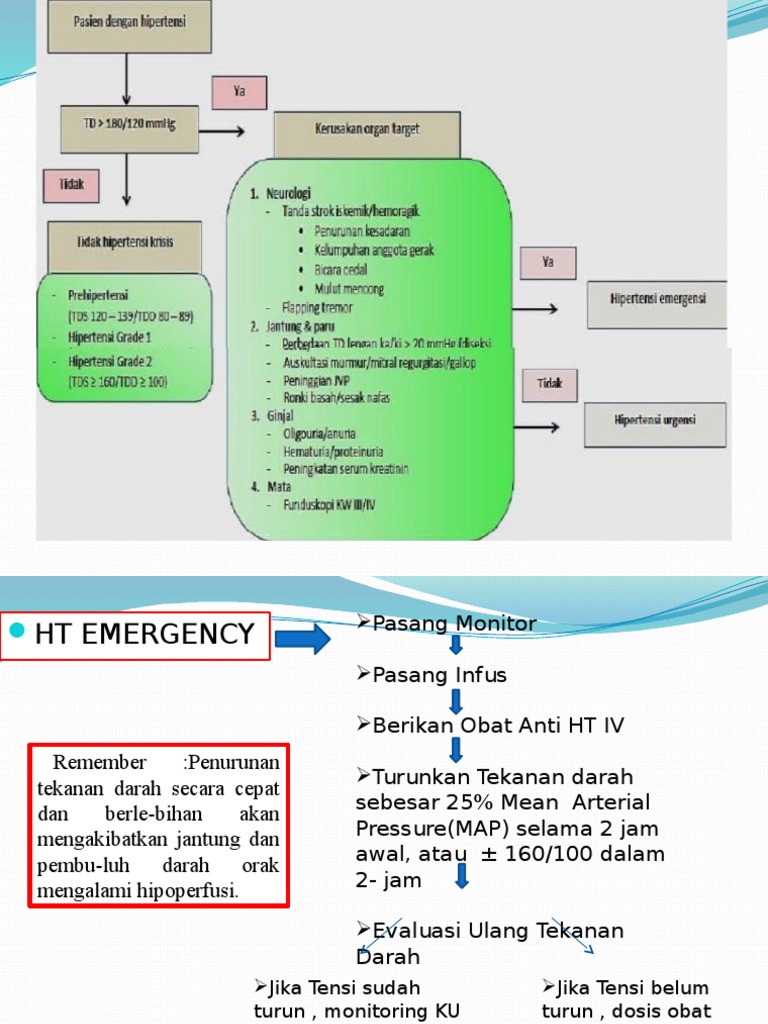 Tatalaksana HT Emergency | PDF