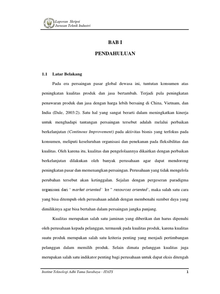 Aplikasi Konsep Kaizen Dan Metode Six Si Pdf