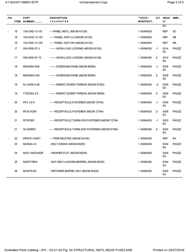 Structural Rear Assy 2 | PDF