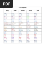 Daily 5 Menu | PDF