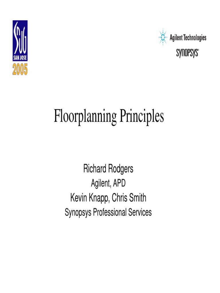 FloorPlanning Principles | PDF | Top Down And Bottom Up Design ...