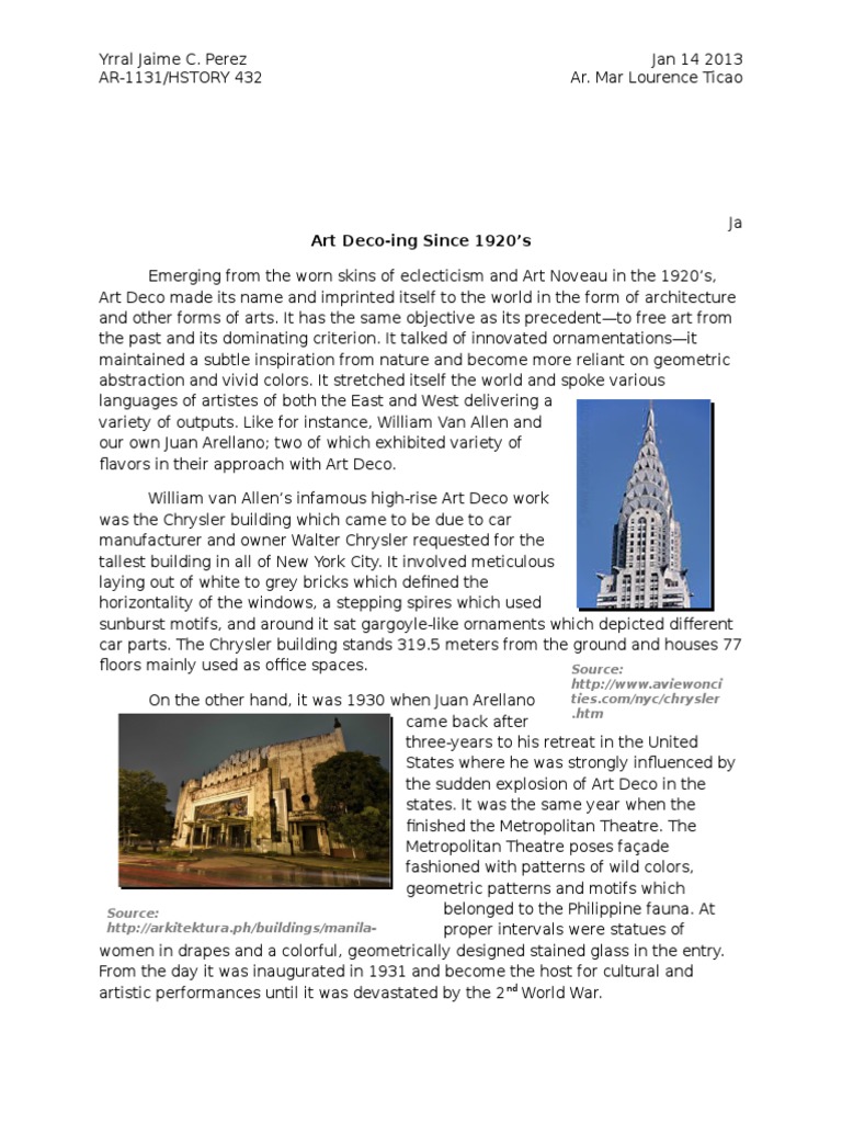 Art Deco | PDF | Art Deco | Style