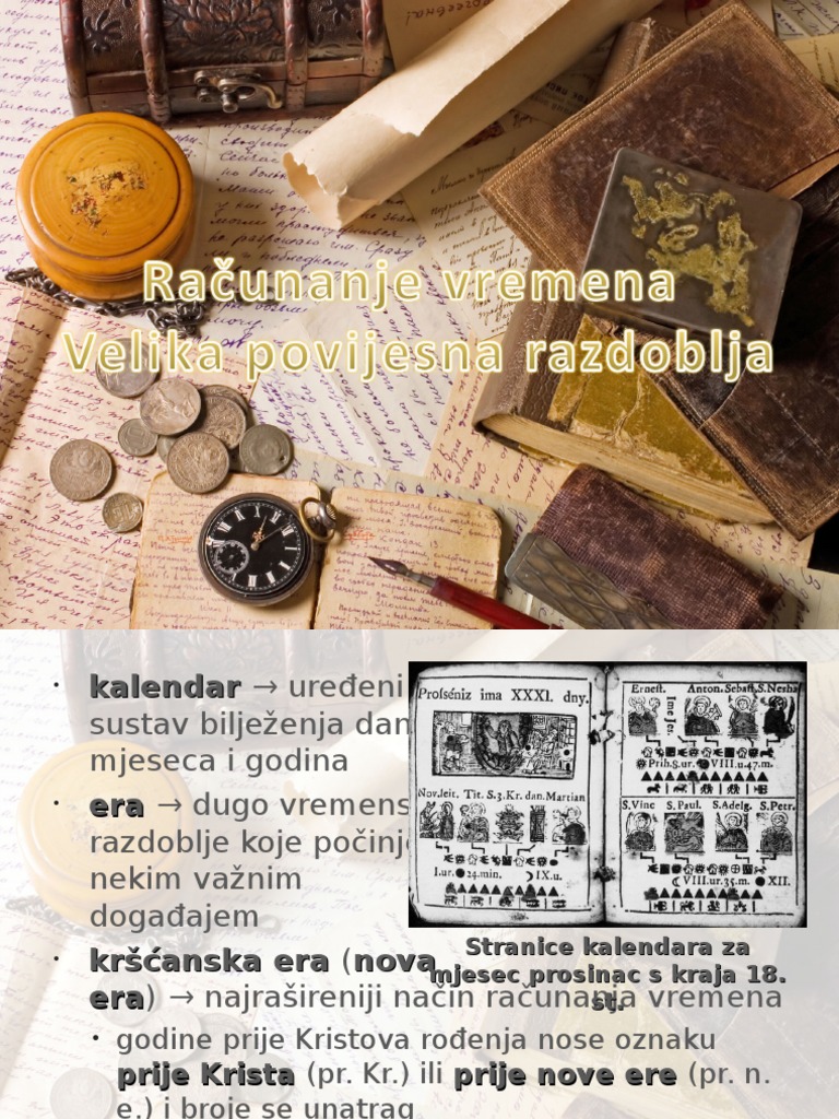 3 4SAT Racunanje Vremena I Velika Povijesna Razdoblja | PDF