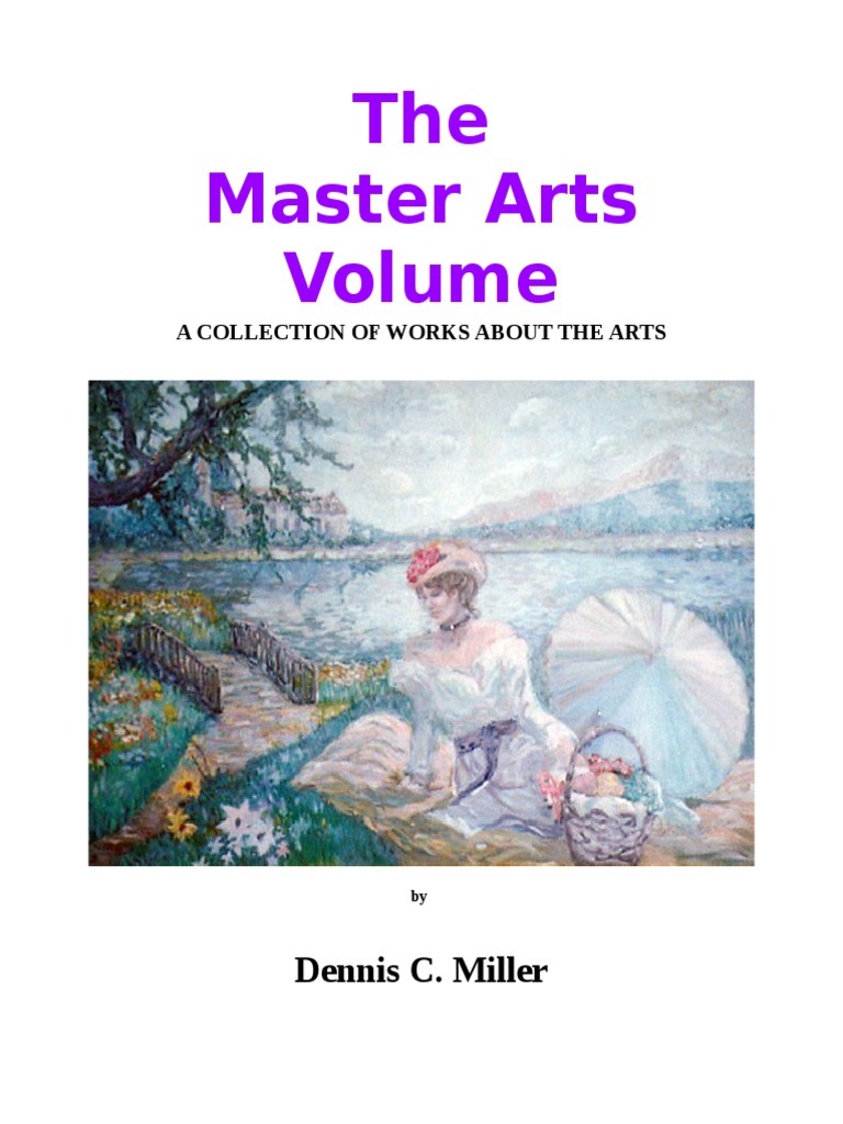 The Master Arts Volume | PDF | Art Media | Paintings