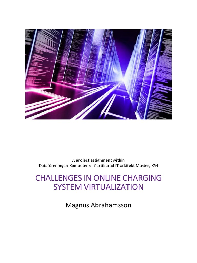 Challenges in Online Charging System Virtualization | PDF | Virtual ...