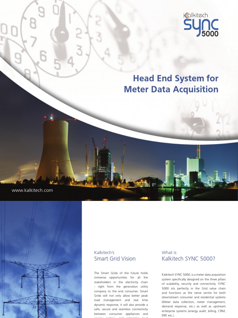 Head End System For Meter Data Acquisition | PDF | Smart Grid ...