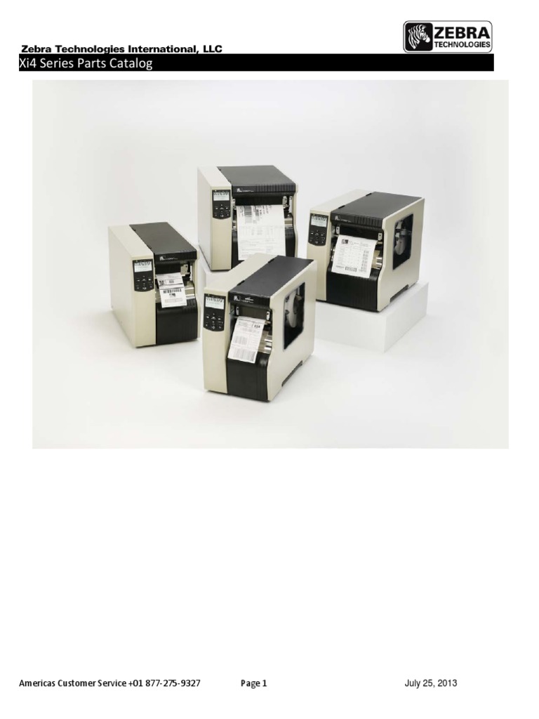 Zebra 220xi4-Series-En-Us PDF | PDF | Belt (Mechanical) | Power Supply