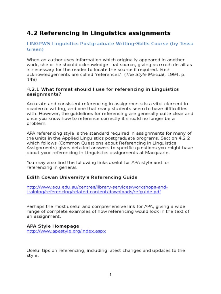 APA Referencing style | Apa Style | Comma