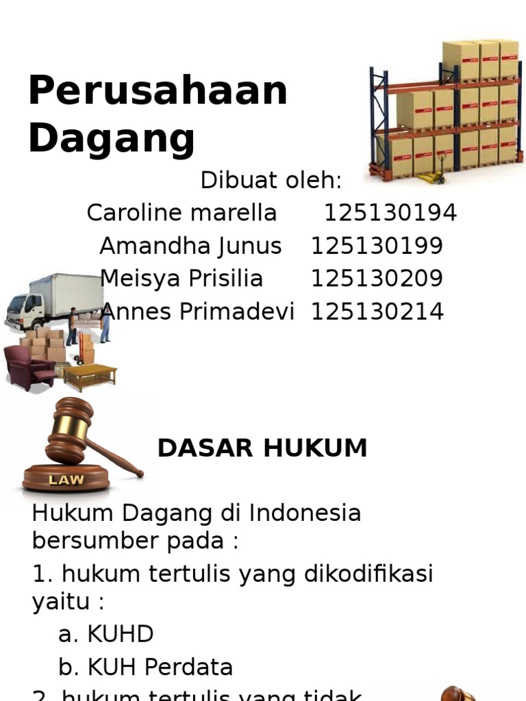 Perusahaan Dagang | PDF | Pengelolaan Keuangan & Uang