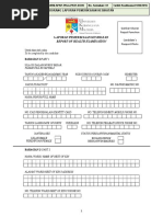Borang Pemeriksaan Kesihatan Permohonan Lesen Vokasional Jpjl8a | PDF